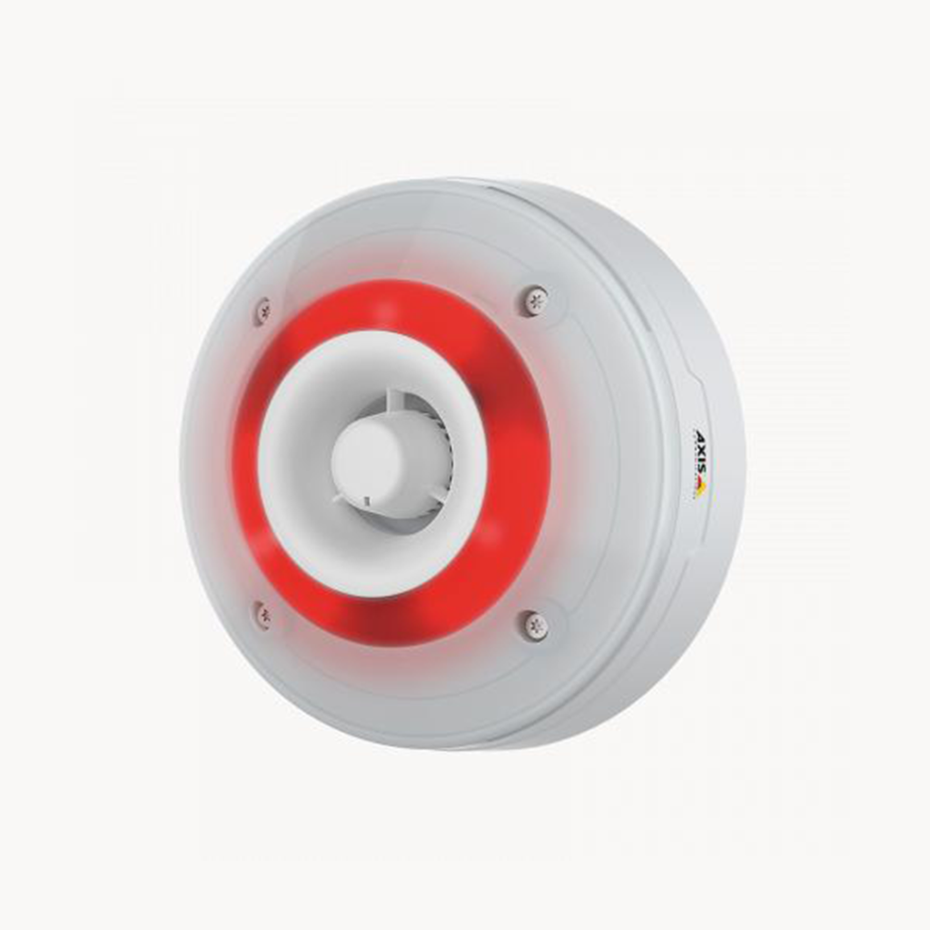 Sirene AXIS D4100-E Estroboscópica com Vários Padrões de Luz